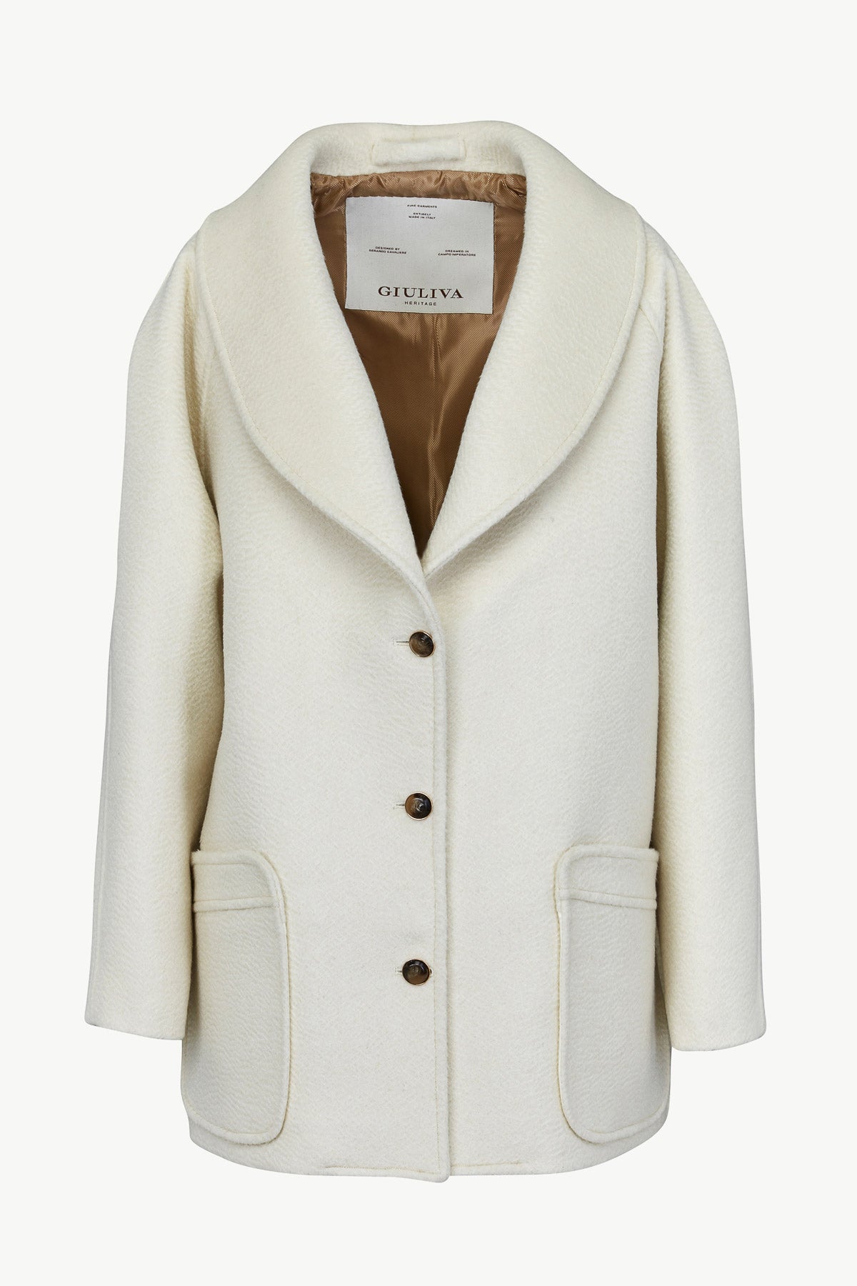 Rosella Coat in Wool and Alpaca – Giuliva Heritage